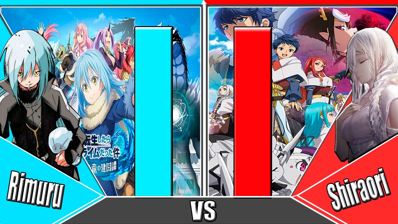 🔵💧RIMURU TEMPEST VS KUMOKO [SHIRAORI] - NIVELES de PODER🕷🕸🔴 - YouTube