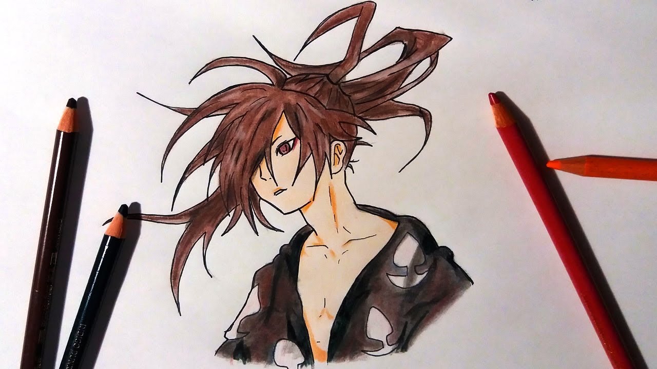 Speed Drawing - Hyakkimaru (Dororo - どろろ) - YouTube