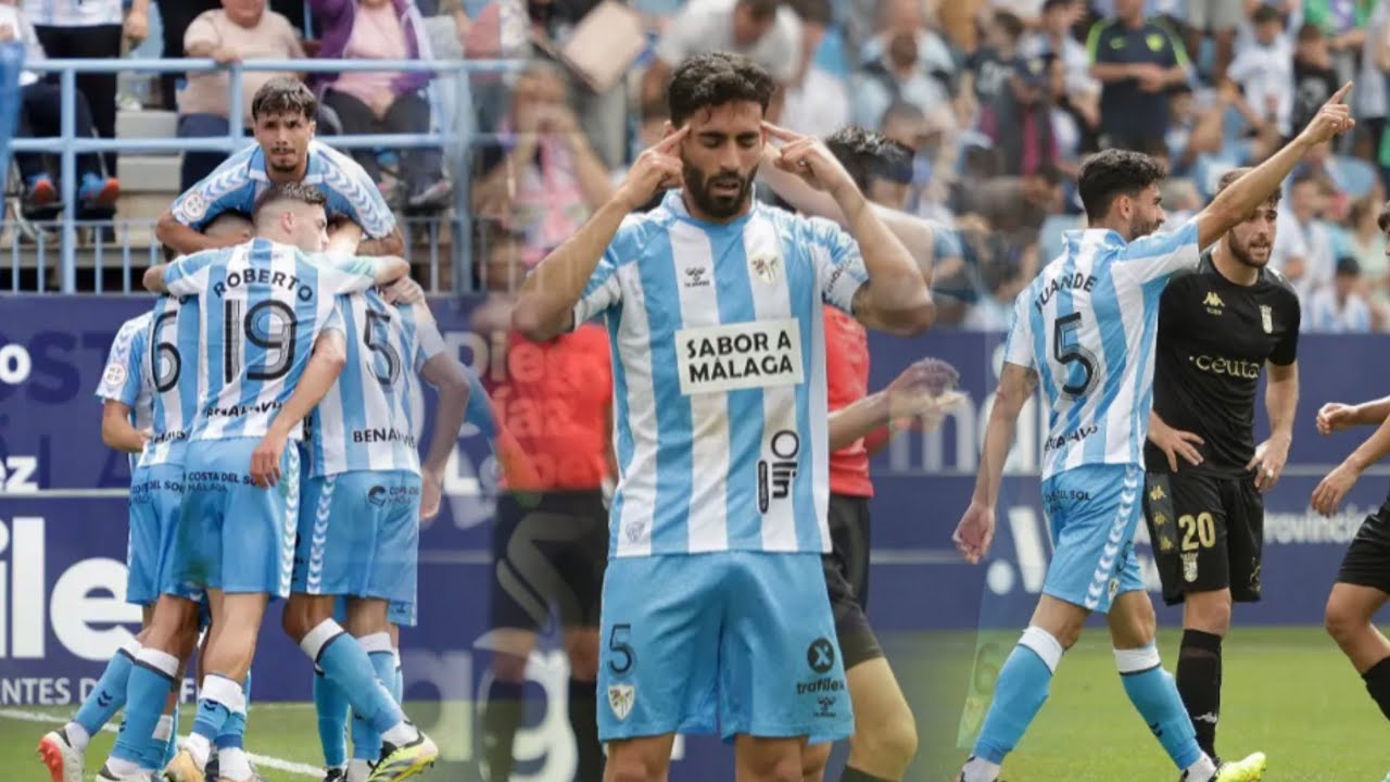 Málaga CF 1-1 AD Ceuta FC. Así celebró la Rosaleda el gol del empate de ...