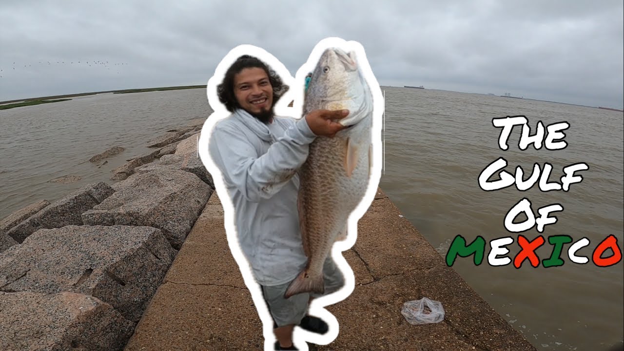 Chasing Trophy Sized Bull Redfish In The Murky Gulf Of Mexico - YouTube
