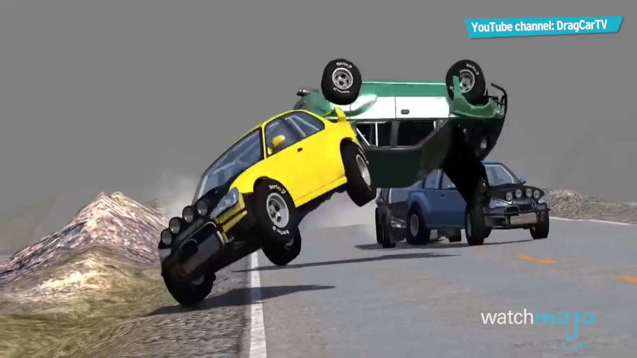 Top 10 Games With The Best Car Crashes - YouTube