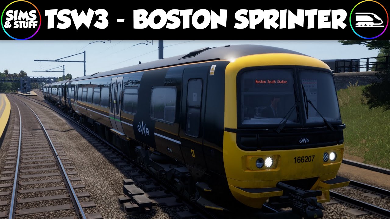 Train Sim World 3 | Boston Sprinter | Training And Full Line Run ...
