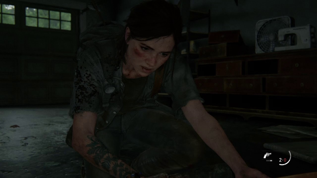 The Last of Us Part II SURVIVOR mode Ellie vs Stalker - YouTube