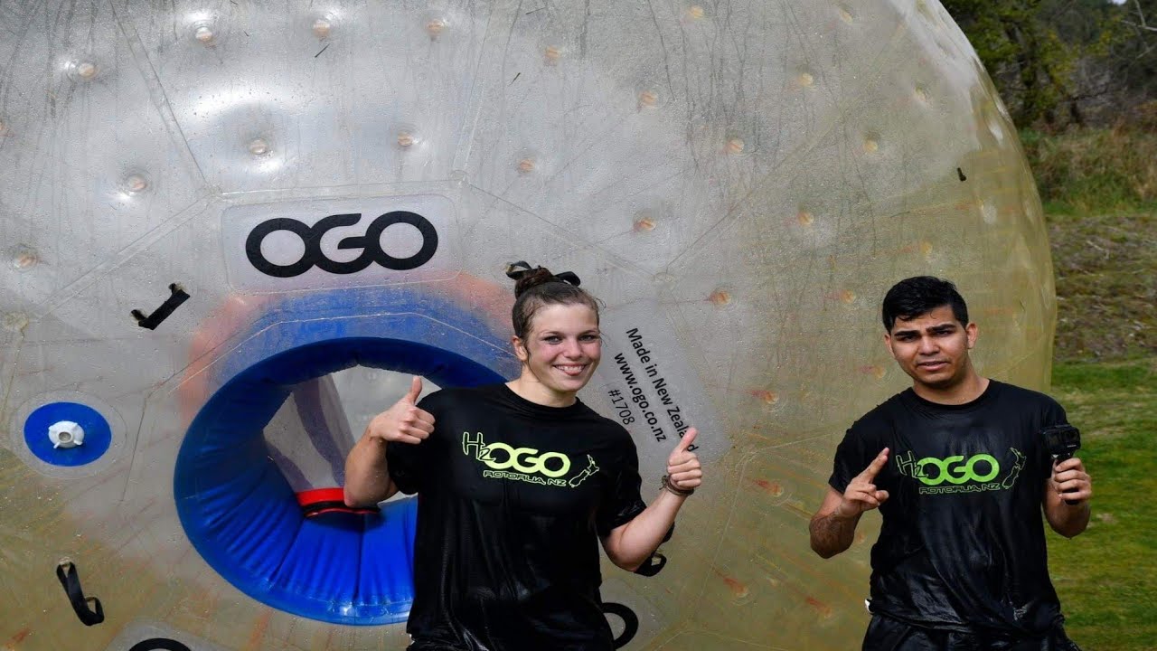 Enjoying Zorb Ride at Rotorua New Zealand Vlog 46.... - YouTube
