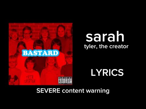sarah - tyler, the creator (LYRICS)