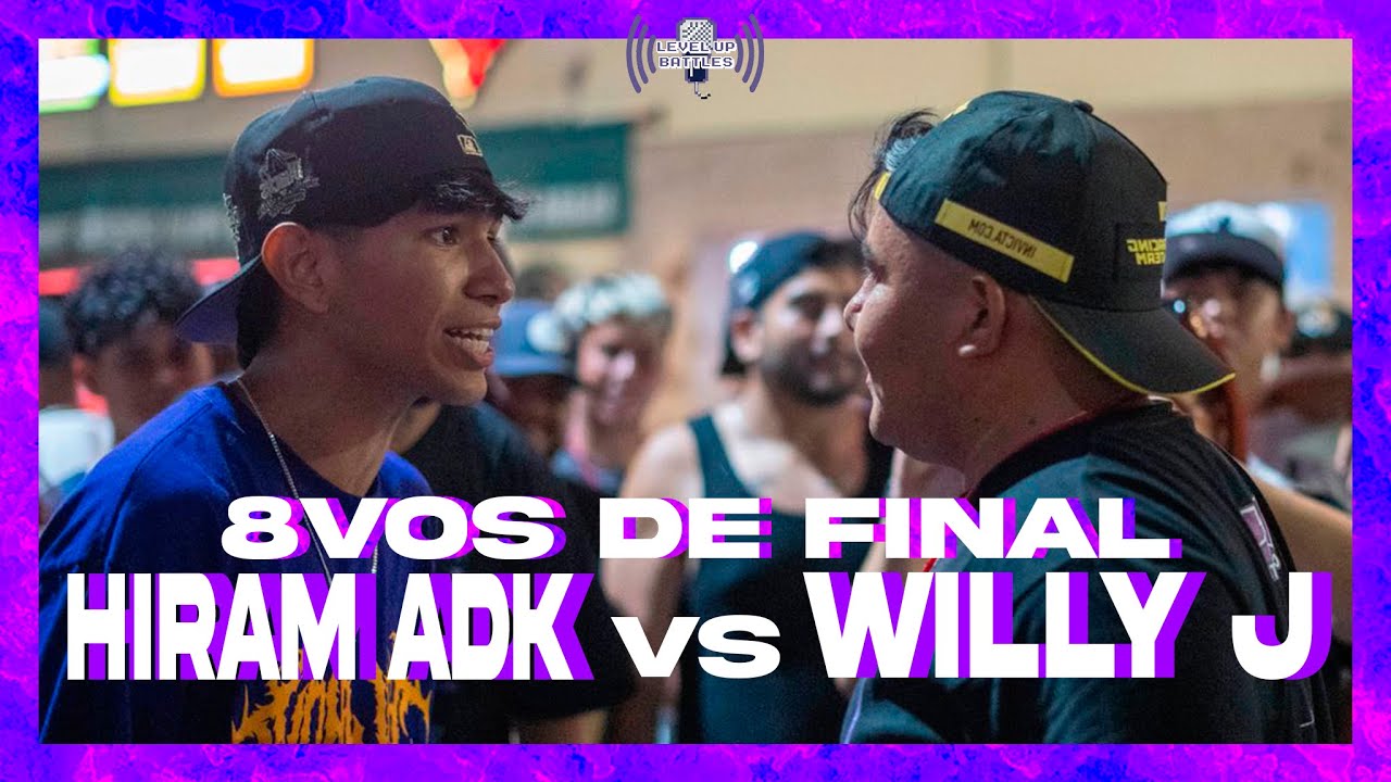 HIRAM ADK vs WILLY JARAMILLO | 8vos de final | LevelUp Battles MidSeason Nacional 2k24 - YouTube