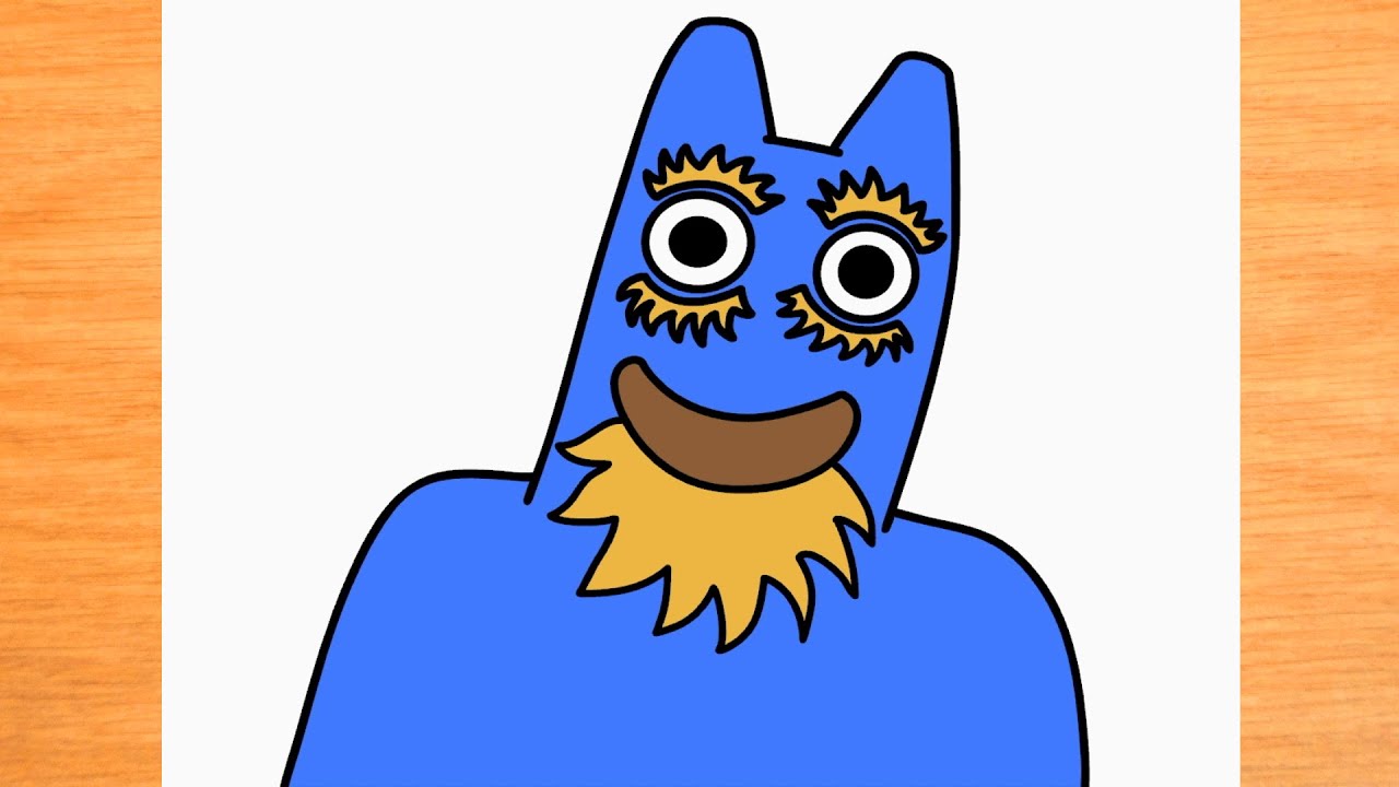 How to draw Flumbo Garten of Banban 7 - YouTube