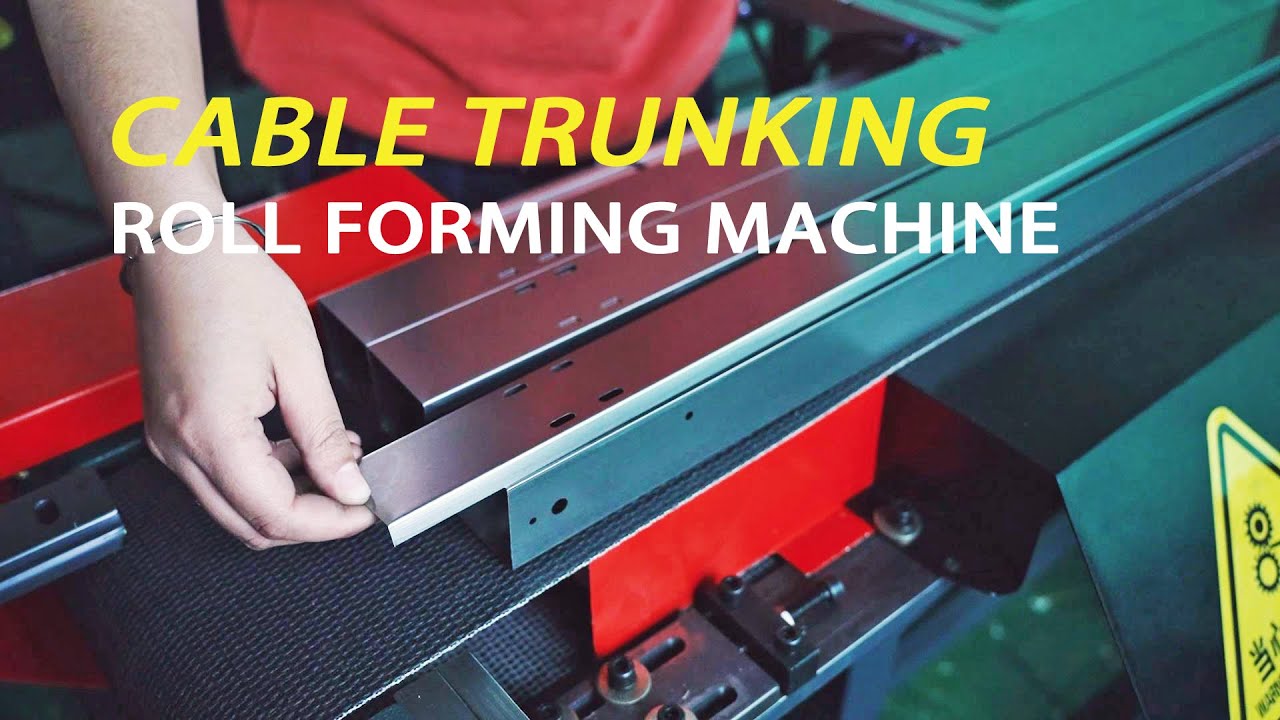 Cable Tray Cable Trunking Cable Pathway Roll Forming Machine Automatic ...