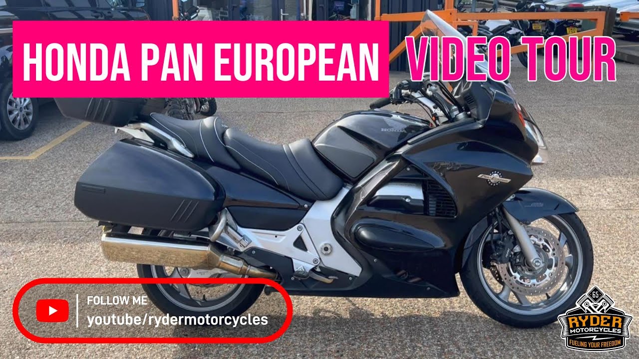 2013 Honda ST1300 Pan European - Used Bike Video Tour #honda # ...