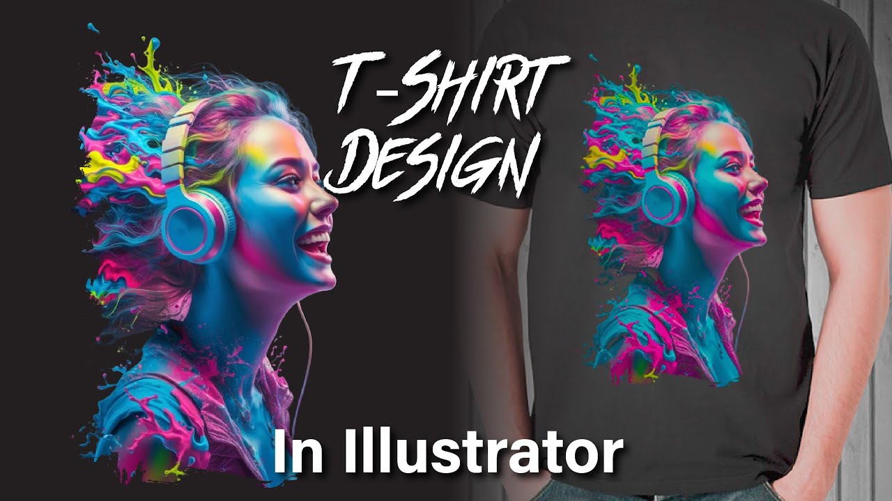 Master T-Shirt Design: Create stunning Design s from scratch! - YouTube