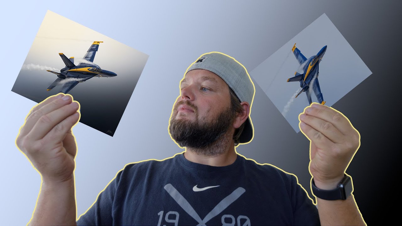 How To Make Gradient Backgrounds In Aviation Photography with Photoshop ...