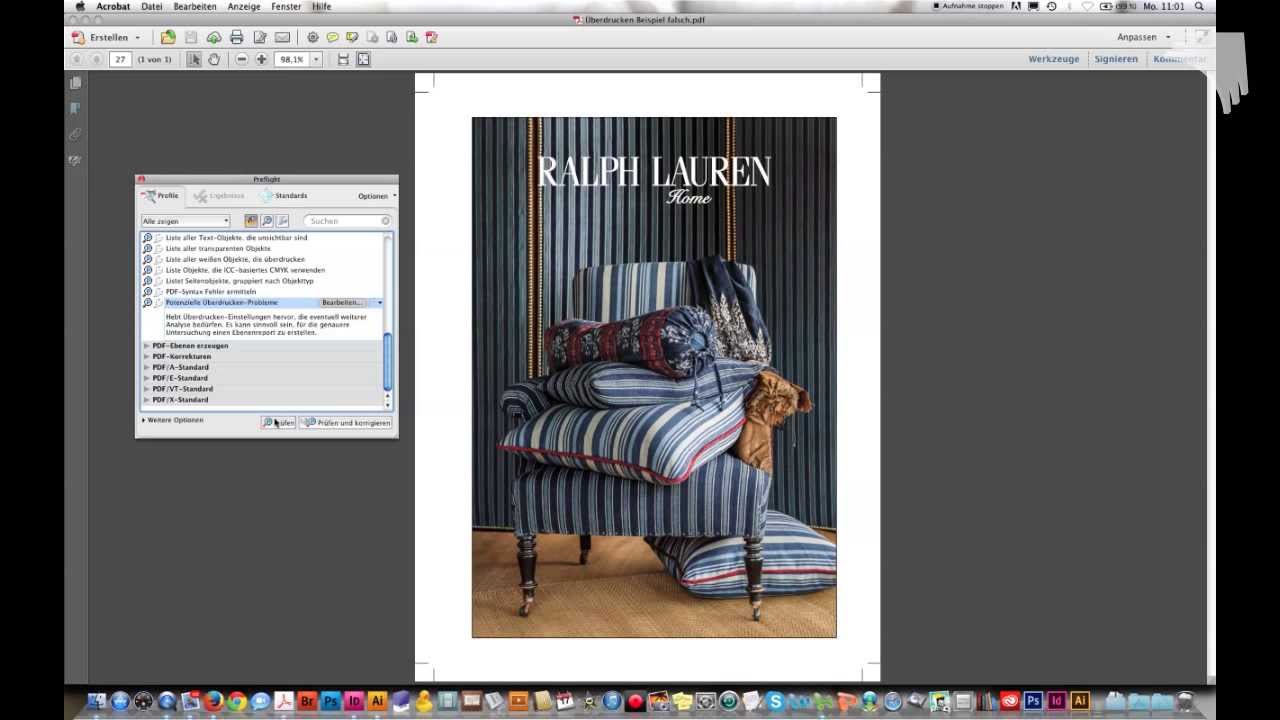 Overprint white text - and its meaning in desktop publishing - YouTube