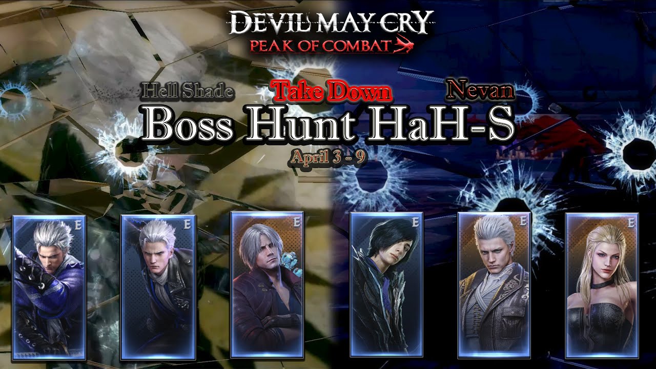 Take Down Hell Shade & Nevan | Boss Hunt HaH-S | Devil May Cry: Peak of ...