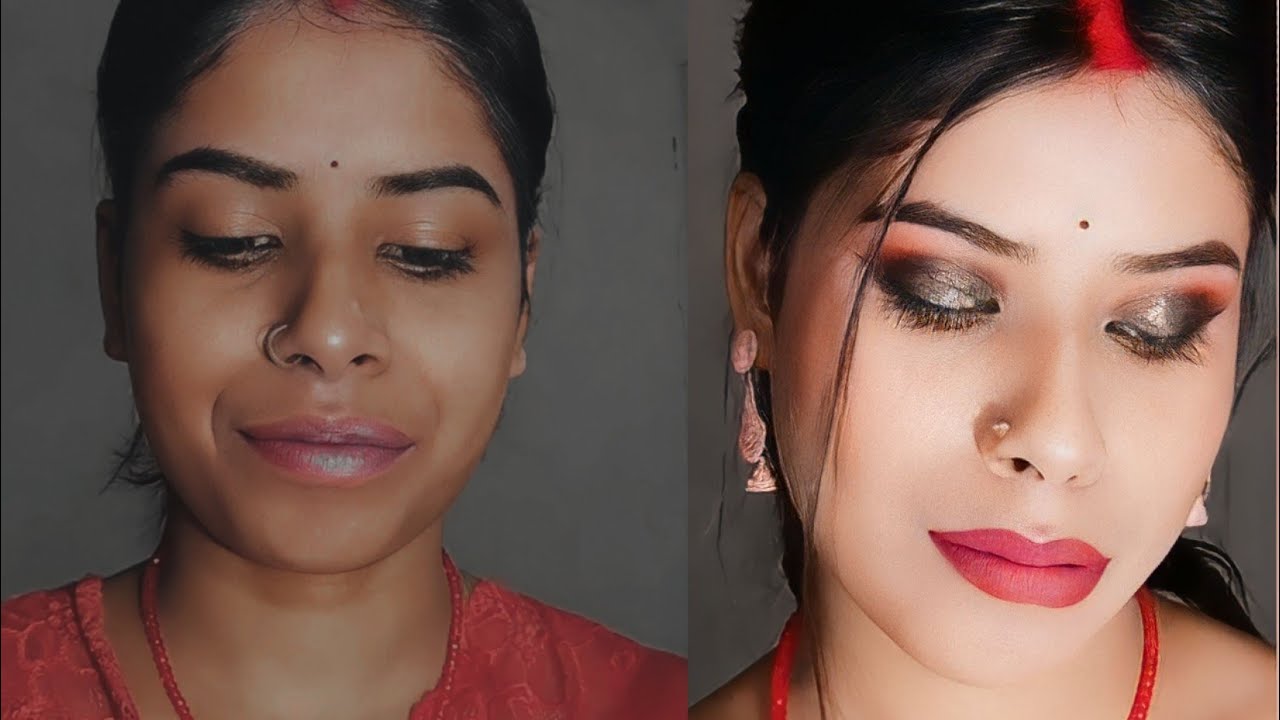 Makeup Tutorial For Beginners Fullfacemakeuptutorial Partymakeup 5709
