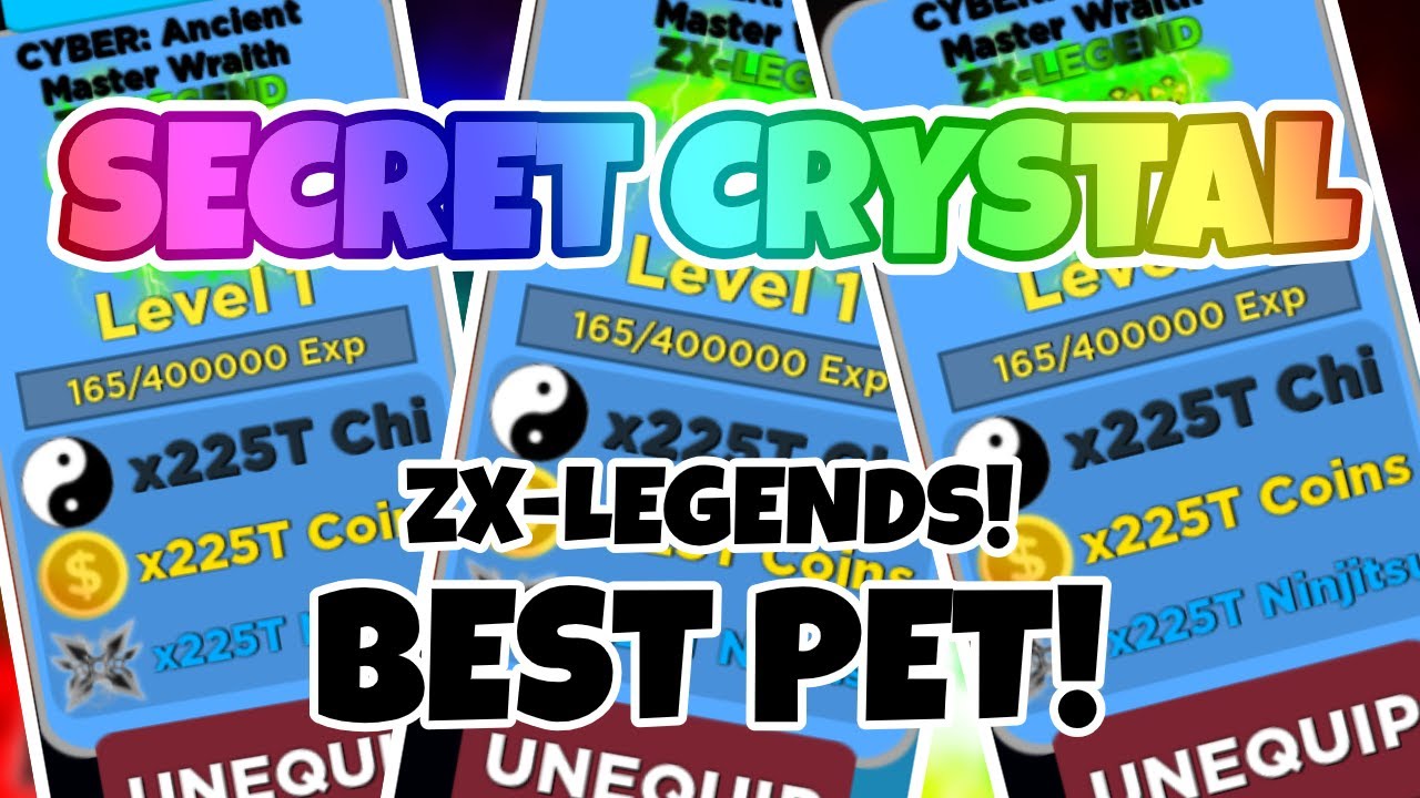 NEW NINJA LEGEND UPDATED SECRET CRYSTAL LOCATION! - YouTube