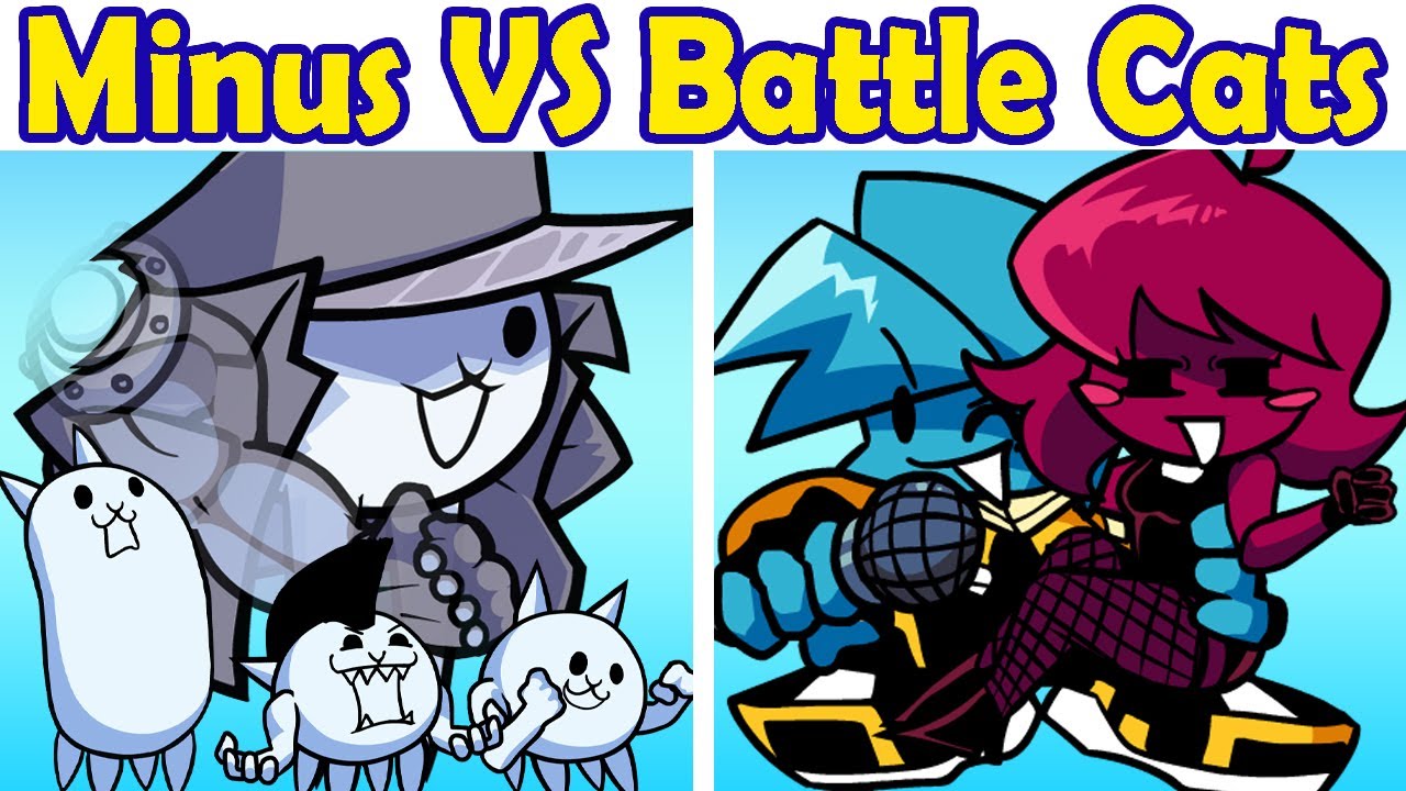 Friday Night Funkin' Minus BF & GF VS Battle Cats DEMO Full Week All ...