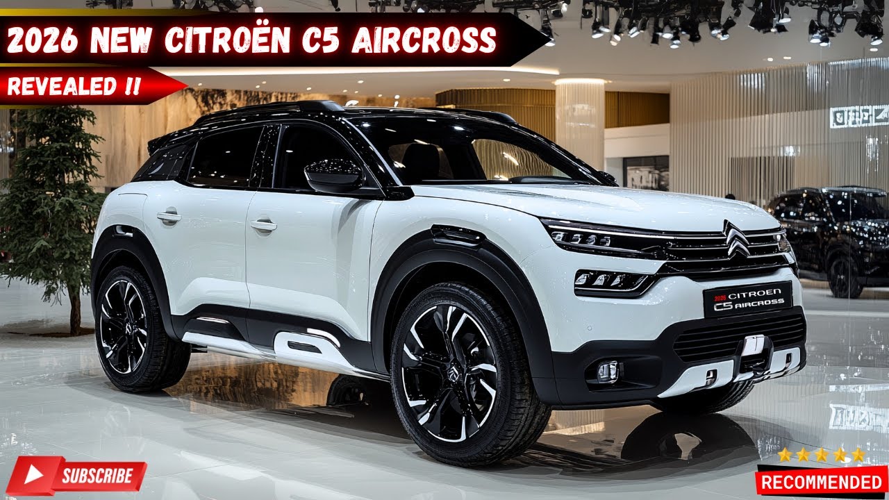 New 2026 Citroën C5 Aircross: A Sneak Peek into the Future of Comfort ...