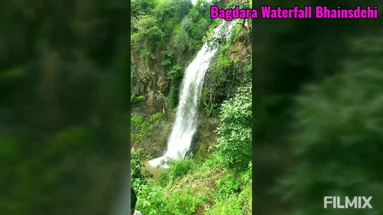 Bagdara Waterfall Bhainsdehi - YouTube