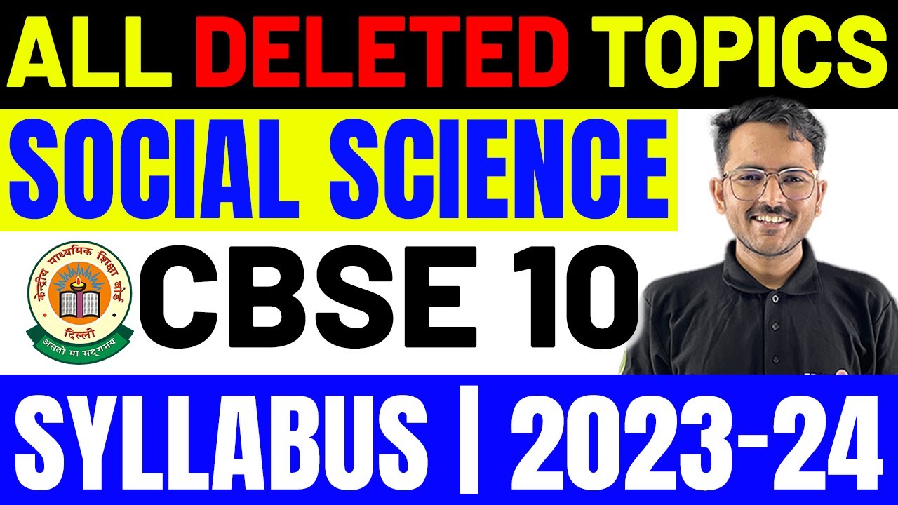 SST Syllabus 2023 24 Class 10 All Deleted Topics IDP Detailed SST Syllabus 2023 24 Class 10 All Deleted Topics IDP Detailed