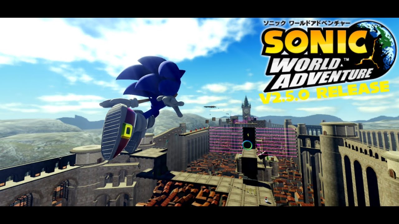 Sonic World Adventure Project: Version 2.5 Release (Roblox) - YouTube