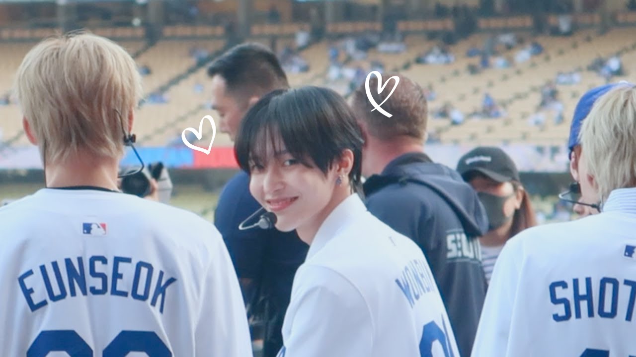 240522 라이즈(RIIZE) LA Dodgers Pregame Performance Highlight 공연 직캠 - YouTube
