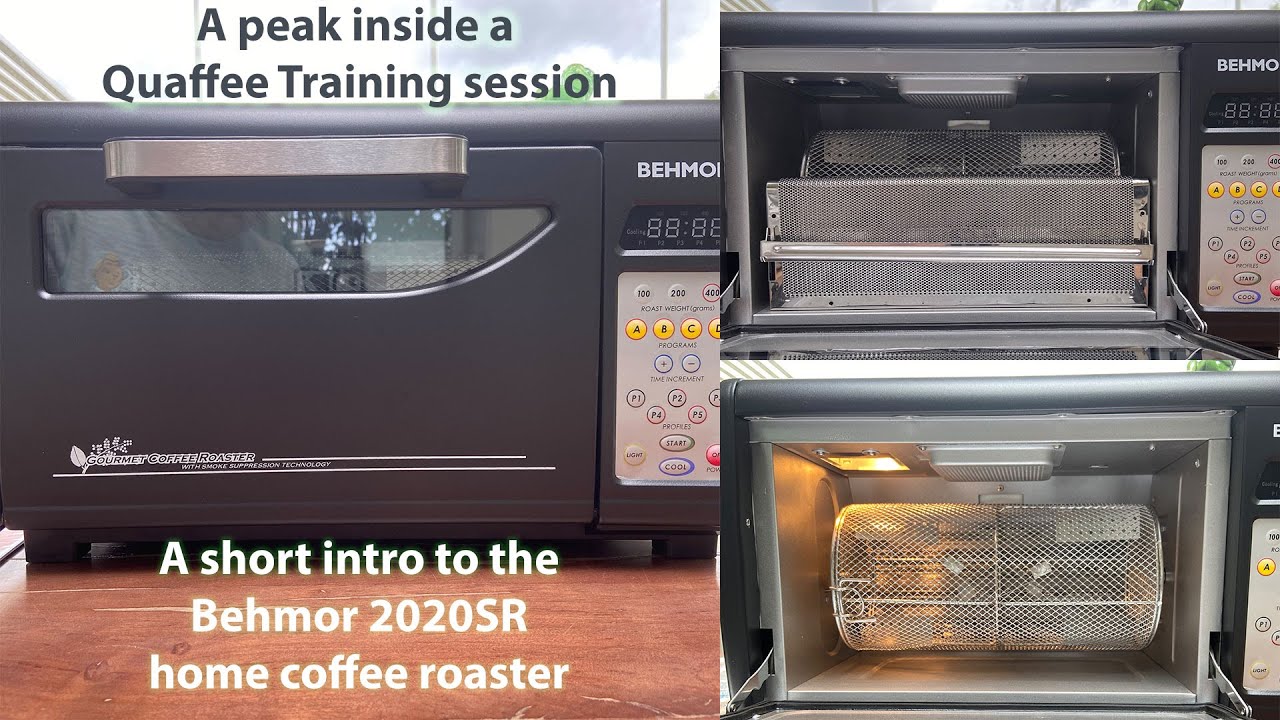 Introduction to the Behmor 2020SR home roaster - YouTube