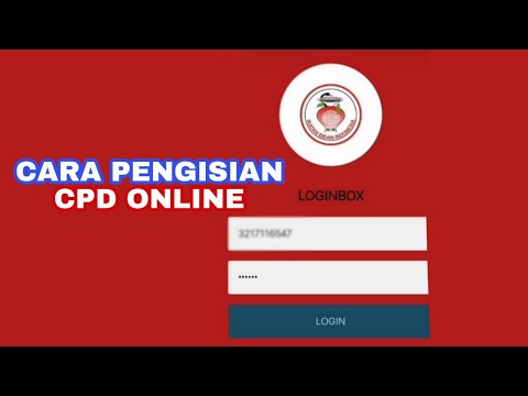 CARA PENGISIAN CPD ONLINE DI SIPORLIN - YouTube