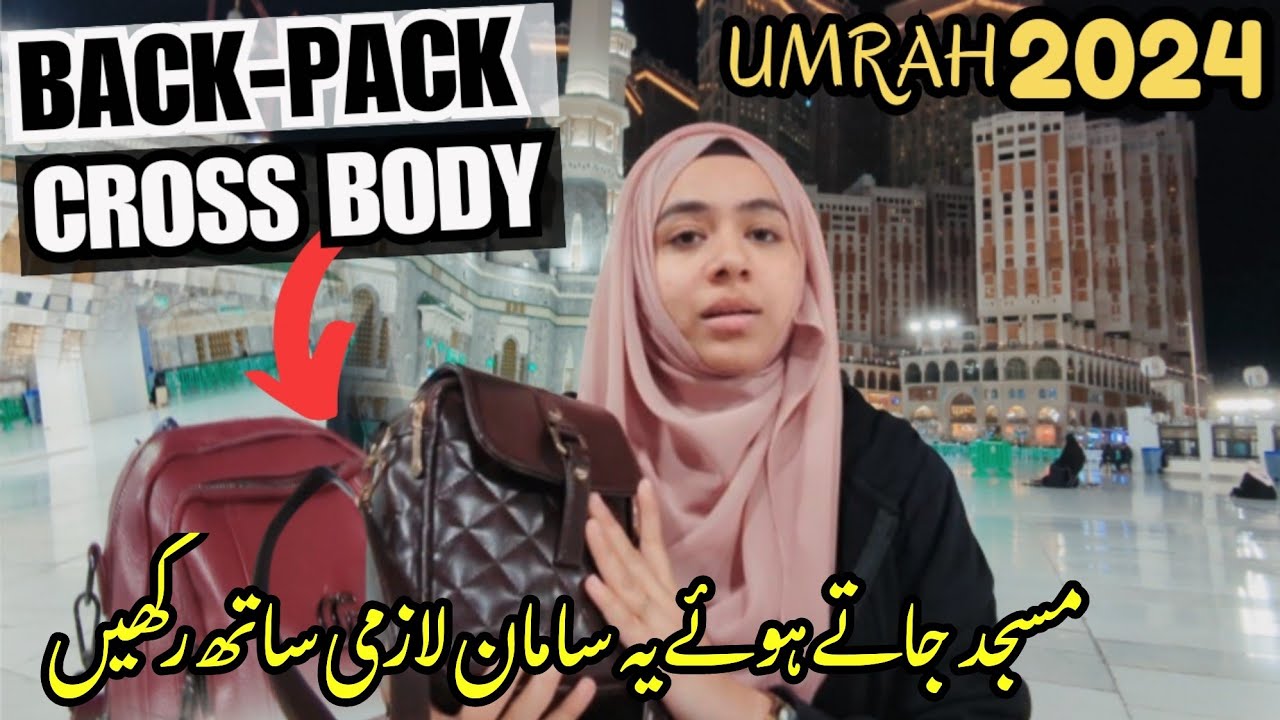 HARAMAIN BAG TIPS | BackPack & Cross Body Ideas | Useful information ...