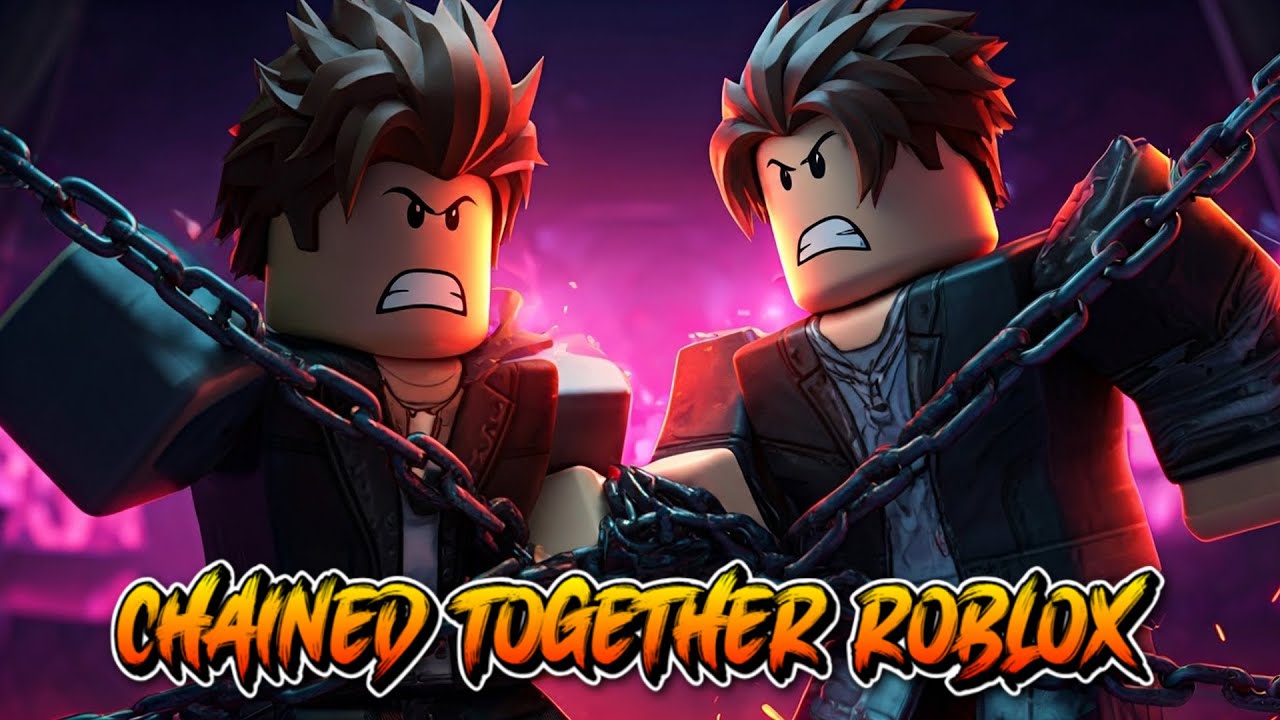 Surviving CHAINED TOGETHER in Roblox! (Crazy Challenges & Funny Moments ...