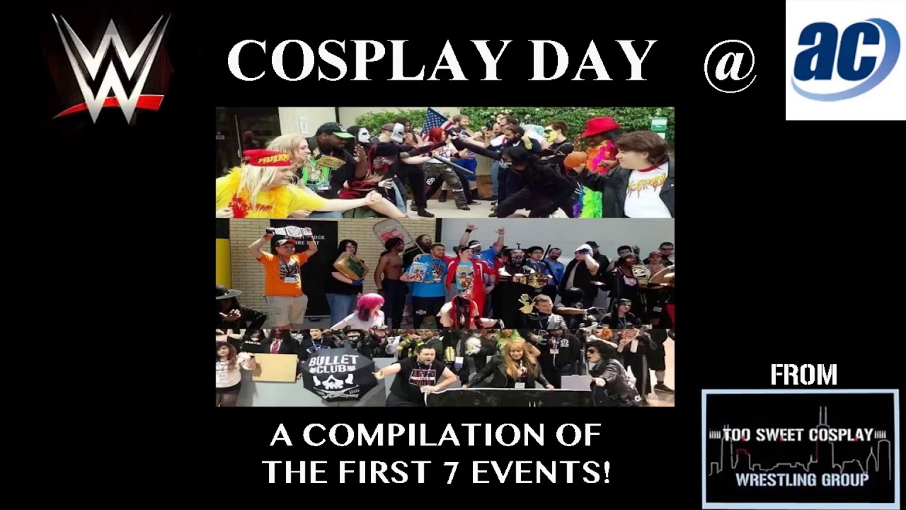 WWE Cosplay Day Photoshoots 1-7 at Anime Central! - YouTube