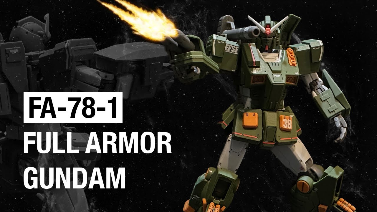 [Speed Build] P-BANDAI - HG FA-78-1 Full Armor Gundam - YouTube