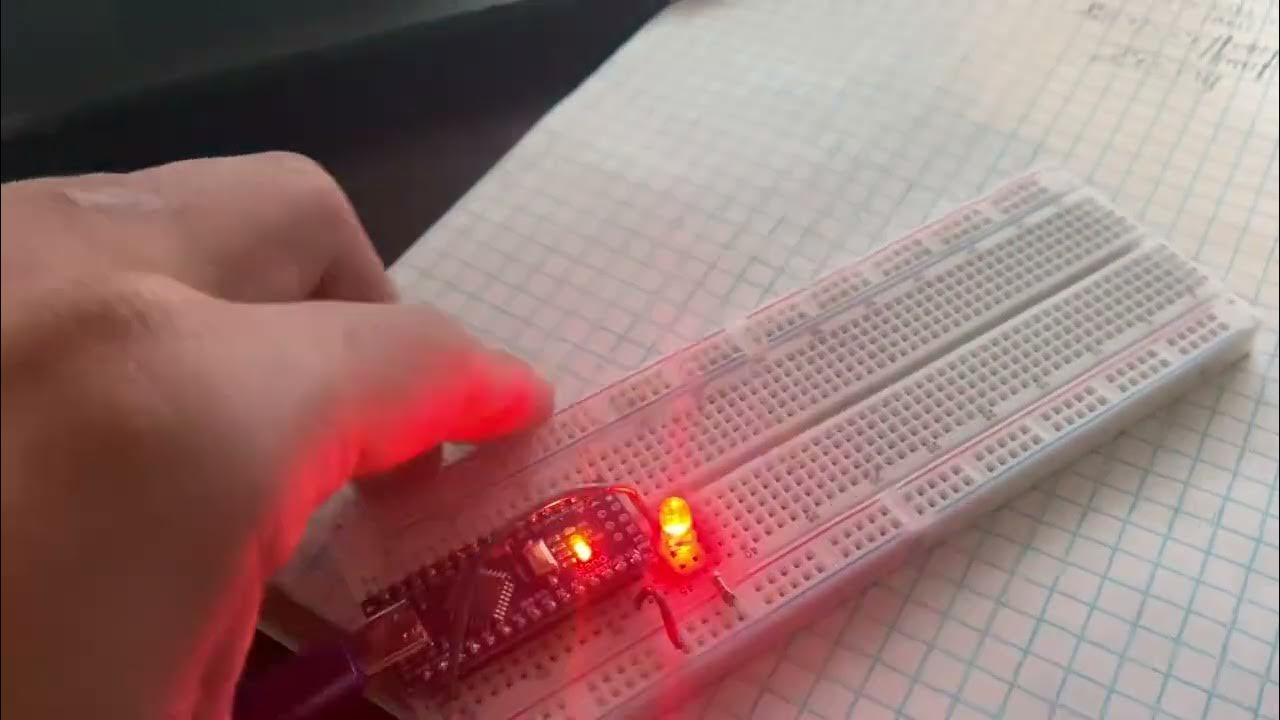 Arduino Nano test Lab 1 EC EN 301 - YouTube