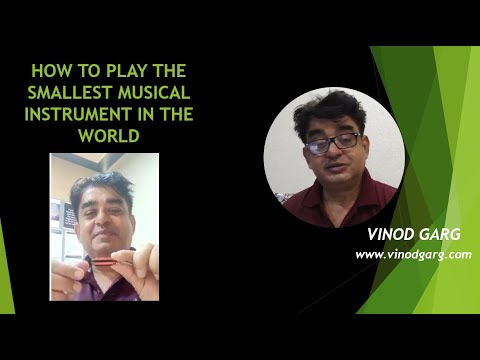The Smallest Musical Instrument in the World - YouTube