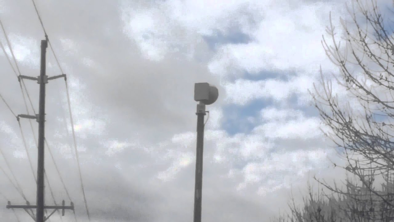 FEDERAL SIGNAL 2001-SRNB SIREN TEST. - YouTube