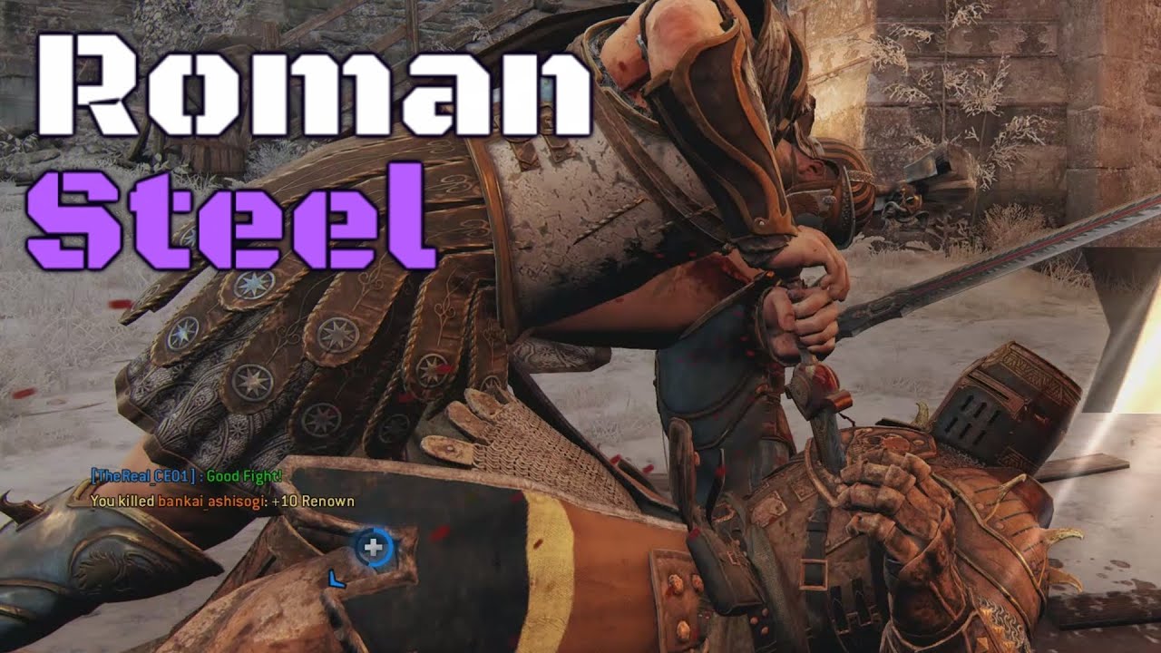 Roman Steel: Centurion's Brutal Takedowns in For Honor - YouTube