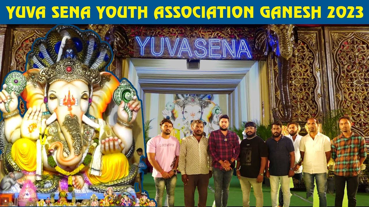 Yuva Sena youth association Ganesh 2023 | ECIL | Hyderabad | Zoneadds ...