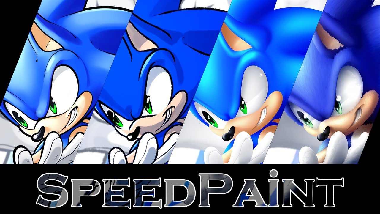 Sonic SpeedPaint - Unbound - YouTube