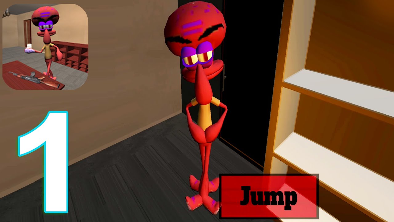 Squidward Neighbor Sponge Revenge of Bob Gameplay Walkthrough Part 1 ...