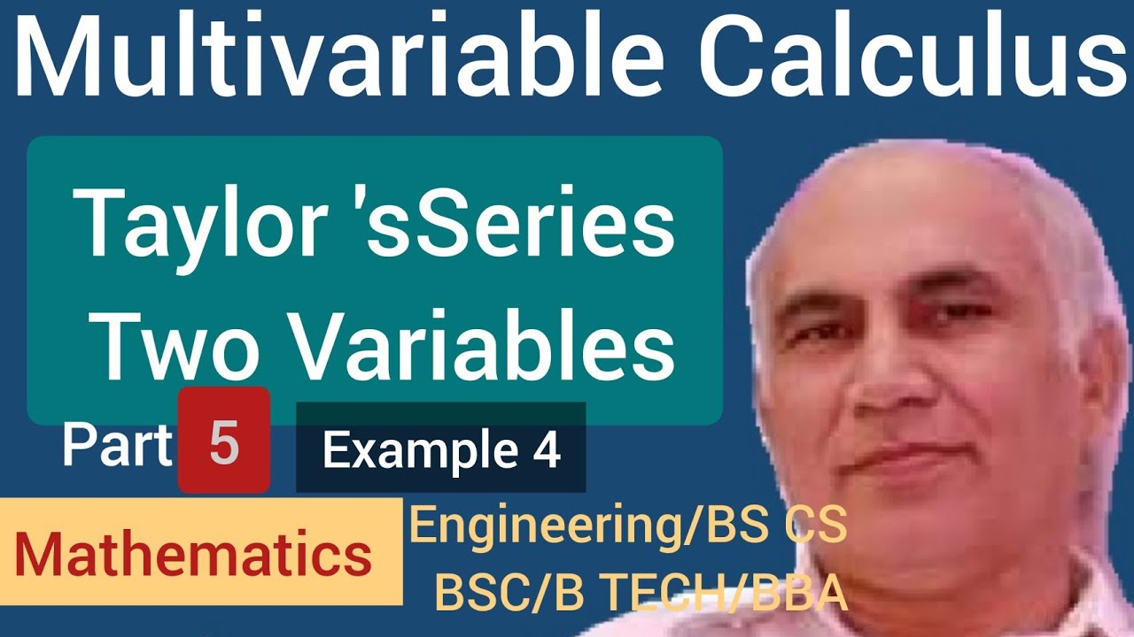 Example 4 | Taylor Series For Two Variable | Matlab | Business Math ...