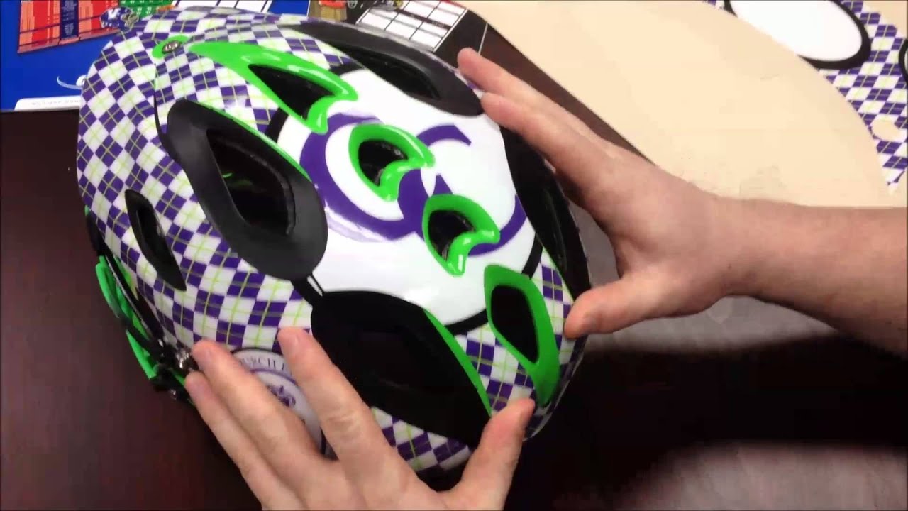 Team Fitz Graphics - Warrior TII Helmet Wrap - YouTube