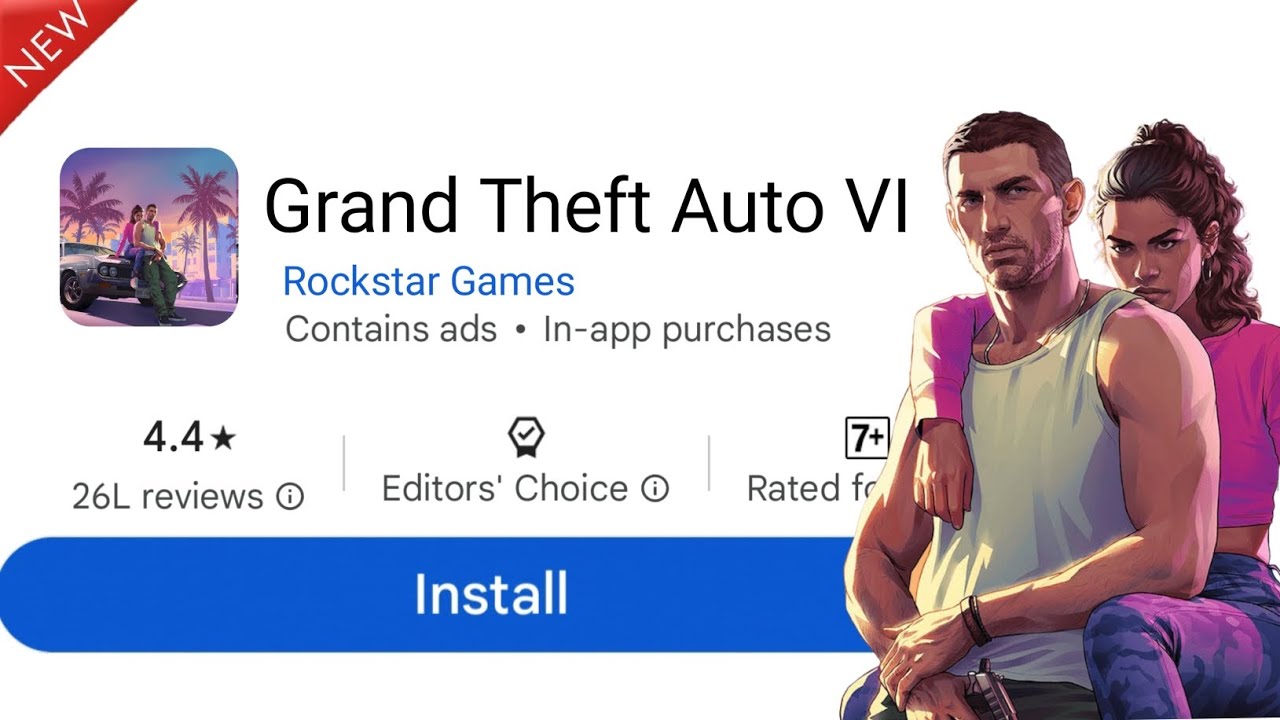 *I Found* Grand Theft Auto VI On Play Store !!! 😱 - YouTube
