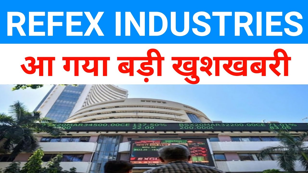 Refex Industries Latest News 🔴 Refex Industries| Refex Share Latest ...