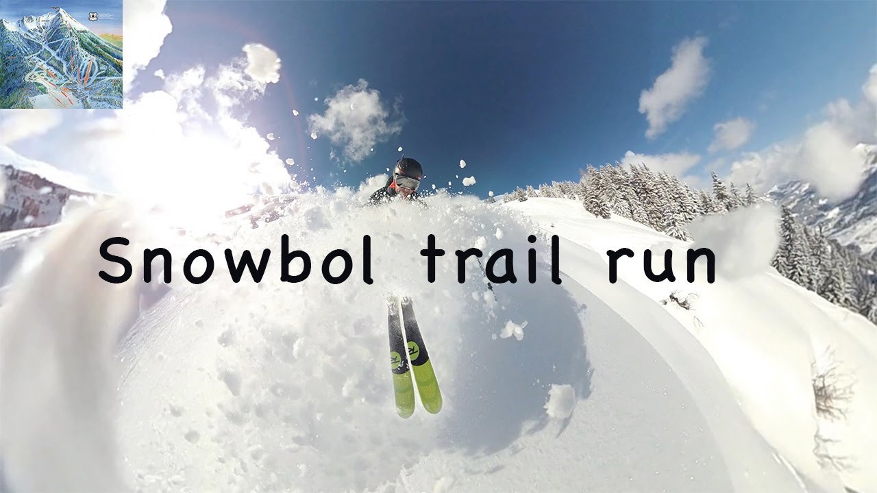 Snowbol/ Arizona gondola lift/trail run - YouTube