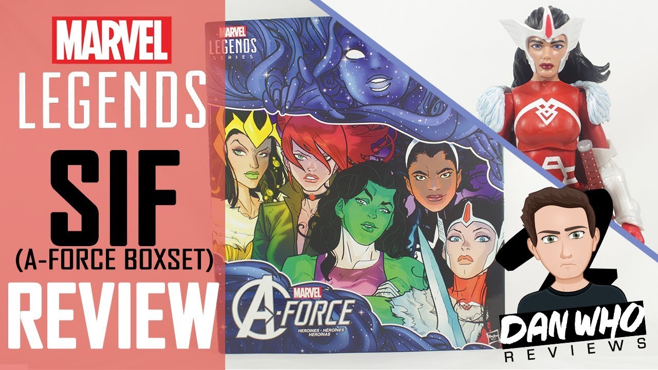 Marvel Legends Sif A-Force Box Set Action Figure Review - YouTube