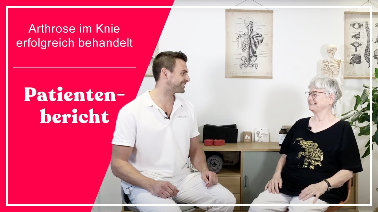 Arthrose im Knie, was tun? Patienten- Erfolgsgeschichte. - YouTube
