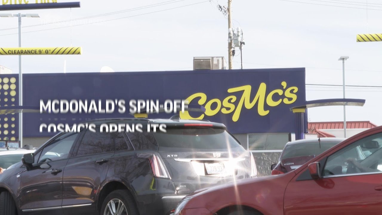 McDonald’s spin-off CosMc’s opens in Bolingbrook, Illinois - YouTube