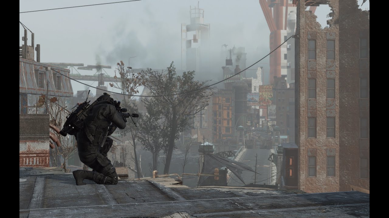 Fallout 4 (2022): NEIGHBOURHOOD CAMBRIDGE, +500 Mods Gameplay Test, P.5 ...