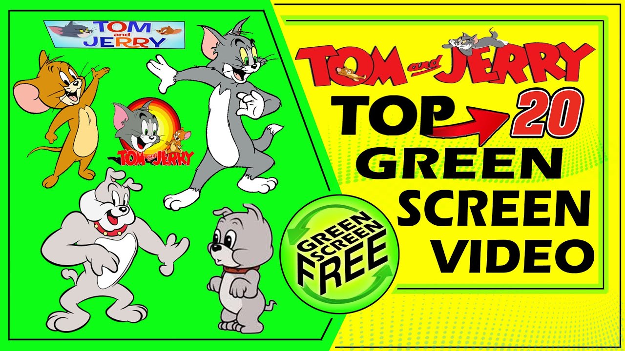 Tom And Jerry green screen video | tom and jerry green screen dance|tom ...