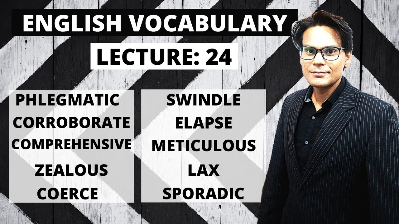 English Vocabulary | Lecture # 24 | Lectures by Waqas Aziz | Waqas Aziz ...