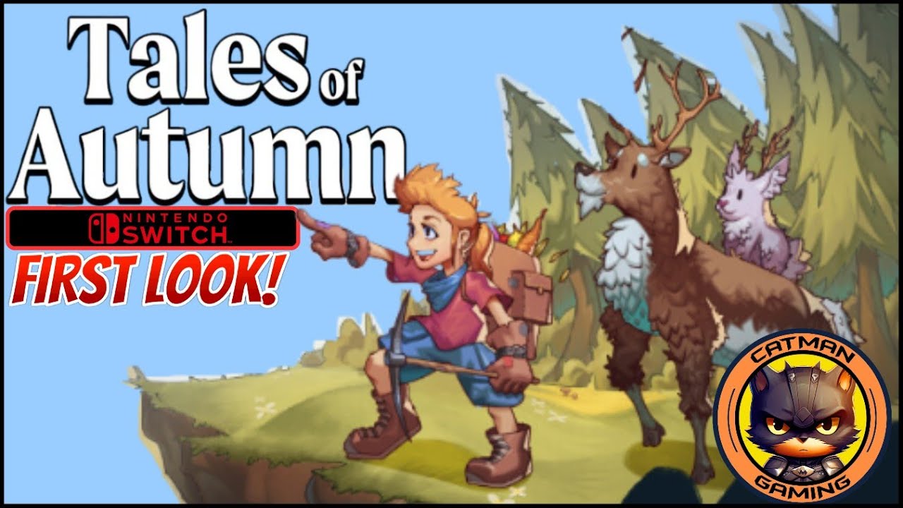 🔴Checking Out A New Farming Game!! | Tales Of Autumn | Nintendo Switch ...